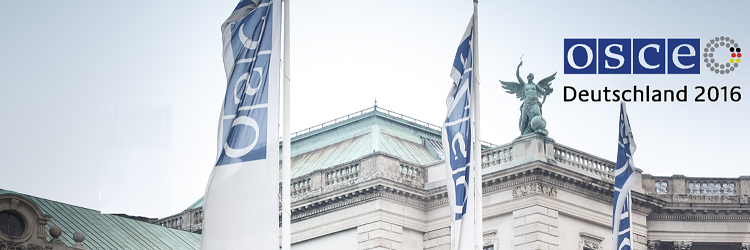 Germany’s Chairmanship on the Future of the OSCE – Europe in the World
